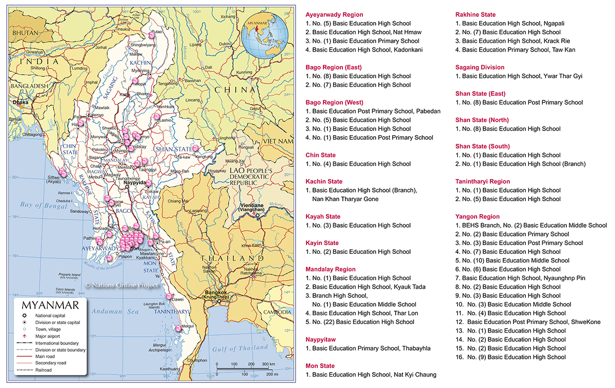 Republic of the Union of Myanmar – HRH Projects